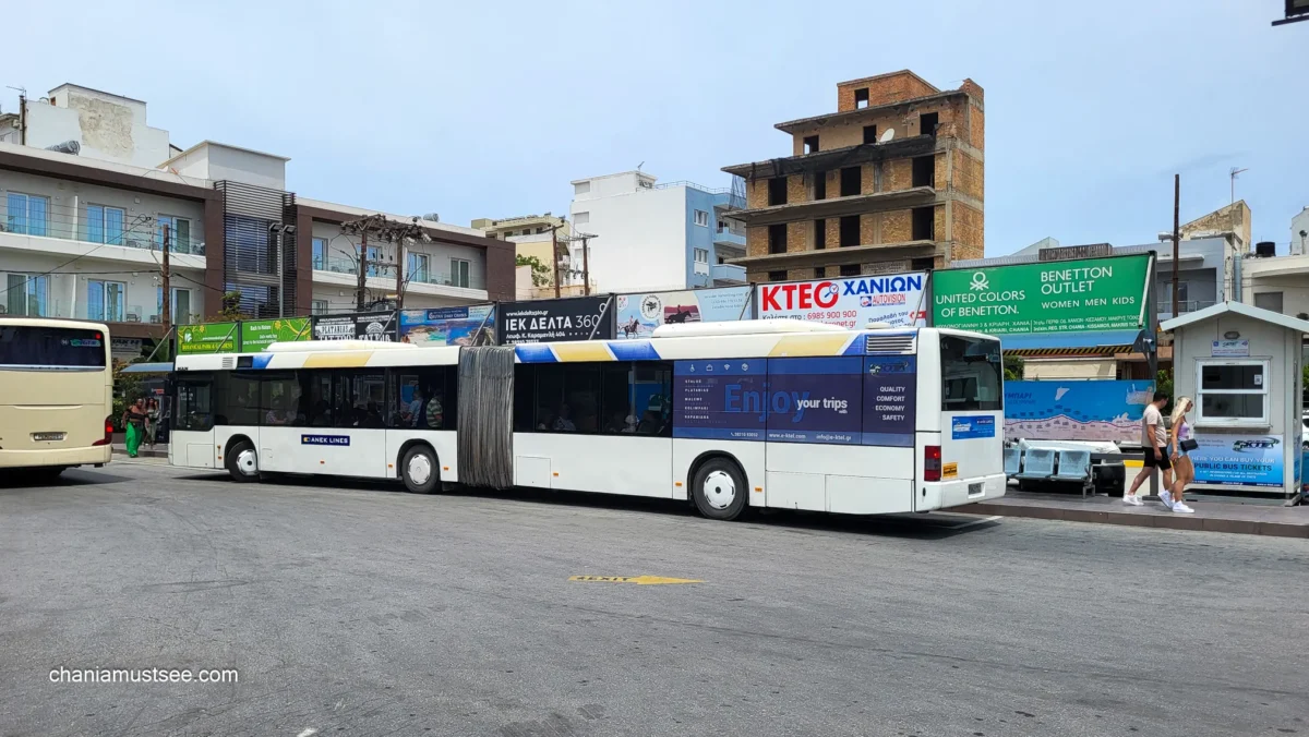 KTEL Chania – Rethimnon Public Bus service in Crete