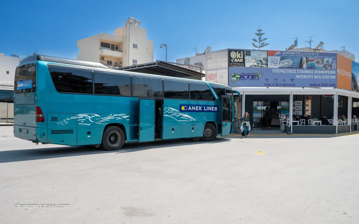 KTEL Chania – Rethimnon Public Bus service in Crete