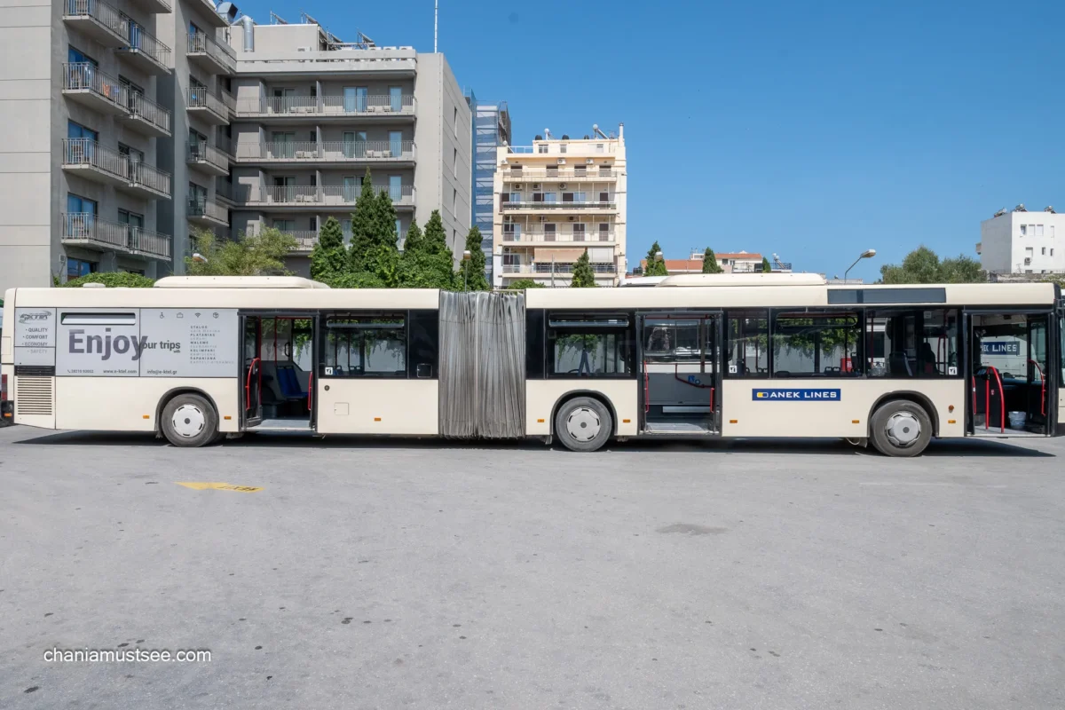 KTEL Chania – Rethimnon Public Bus service in Crete